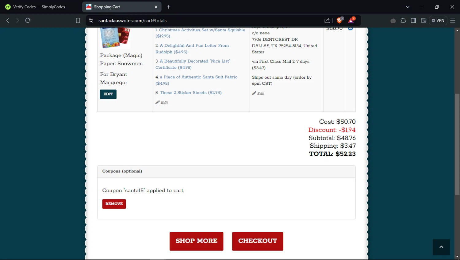 Santa Claus Writes Coupon Codes - 60% Off | January 2025