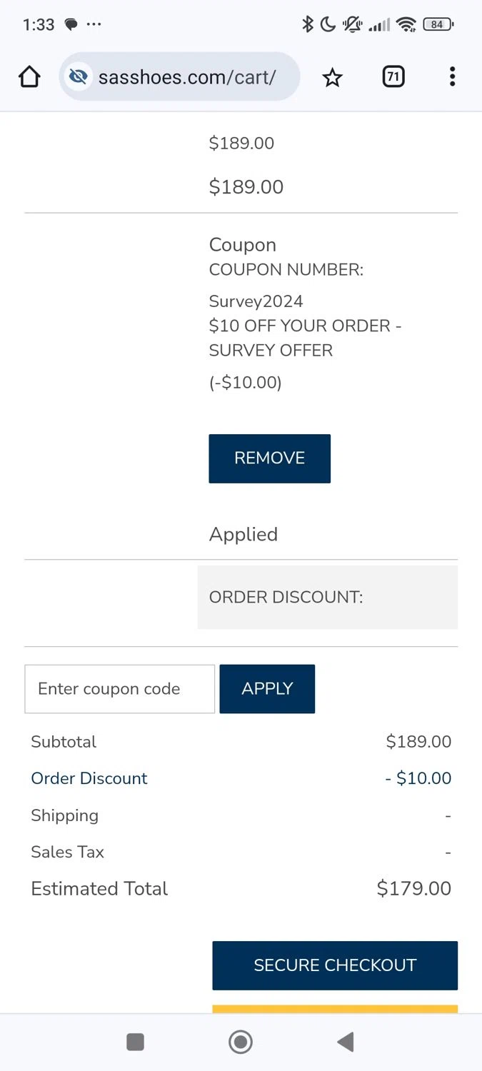 SAS Shoes Coupons - $15 Off | September 2024