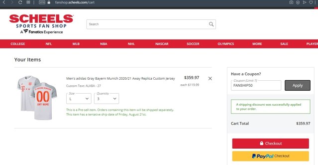 Scheels Promo Codes - 70% Off Discount Sep 2025