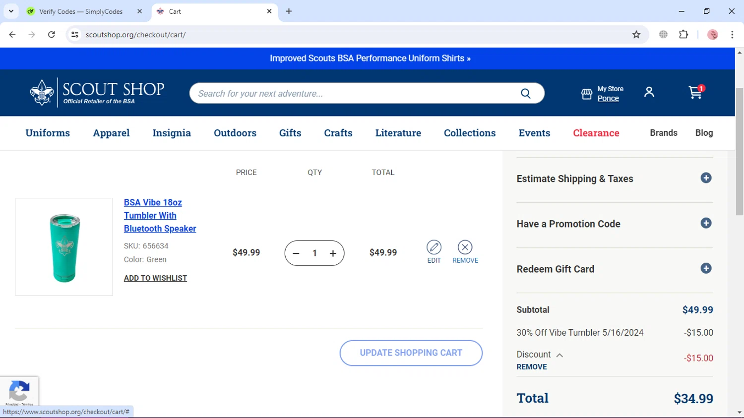Scout Shop Promo Codes - 30% Off | September 2024