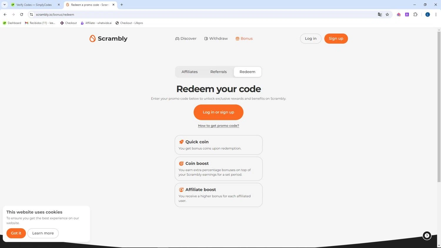 Scrambly Promo Codes - 50% Off | September 2024