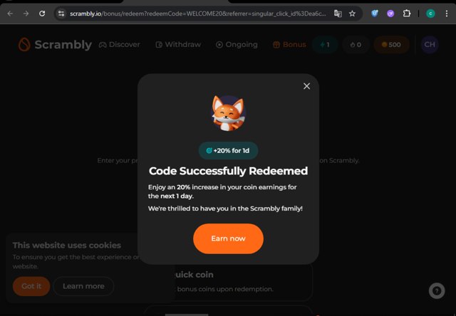 Scrambly Promo Codes (4 Verified) - 20% Off w/Code Jun 2025