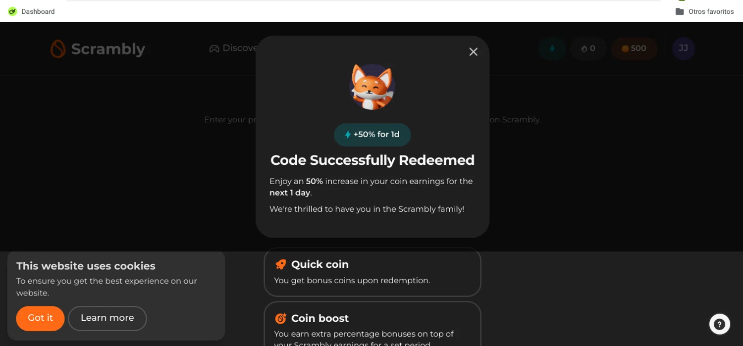 Scrambly Promo Codes - 10% Off | January 2025