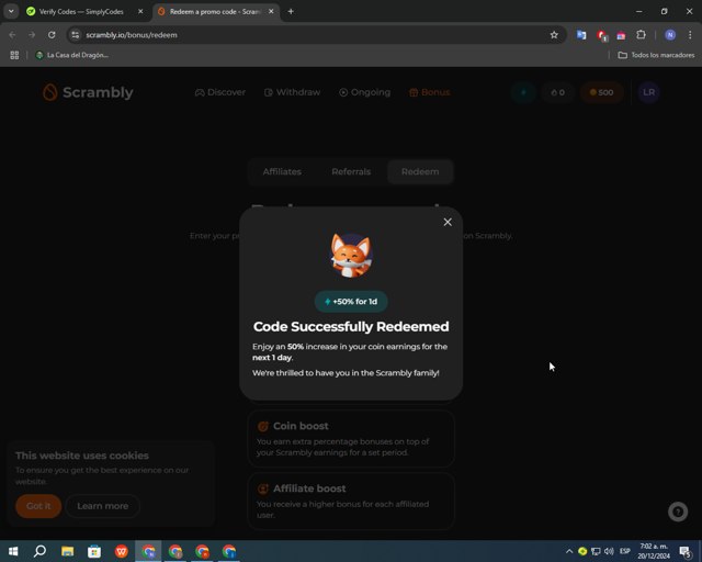 Scrambly Promo Codes - 20% Off | January 2025