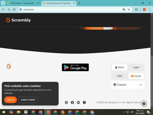 Scrambly Promo Codes - 10% Off | January 2025