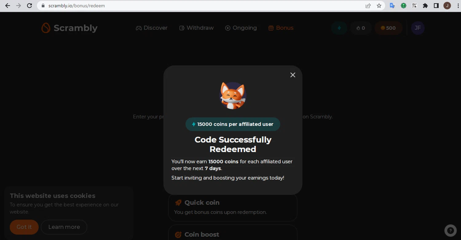 Scrambly Promo Codes - 50% Off | October 2024