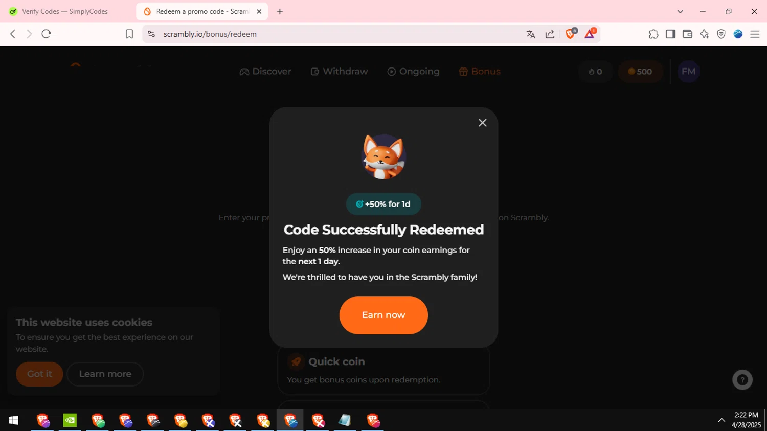 Scrambly Promo Codes (4 Verified) - 20% Off w/Code Jun 2025