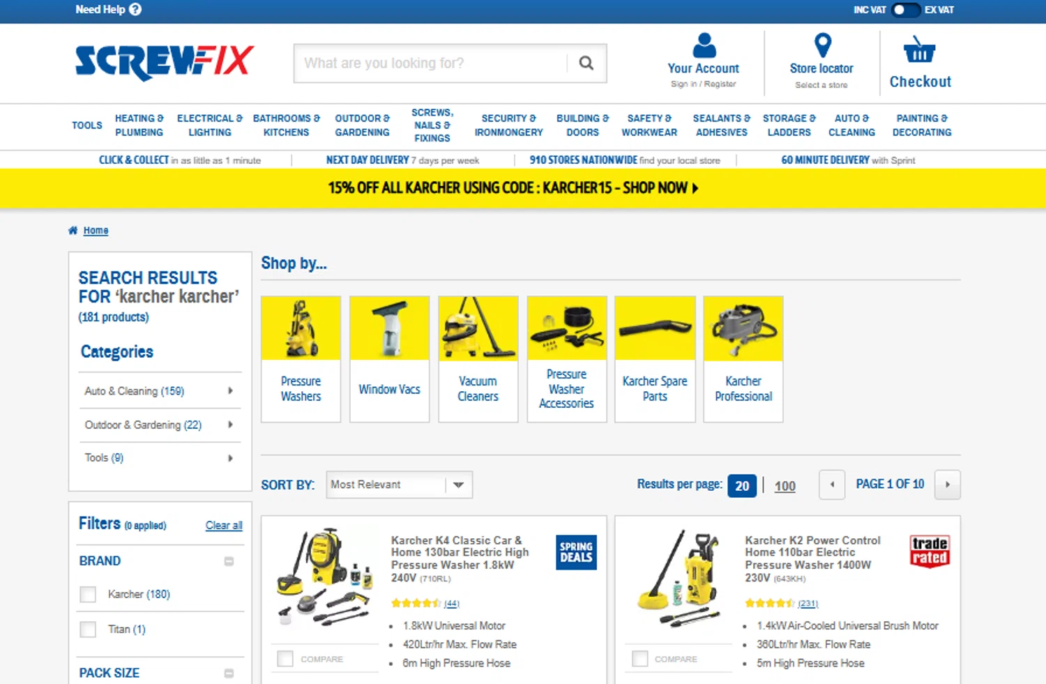 Screwfix Promo Codes (1 Verified) - 10% Off w/Code Oct 2025