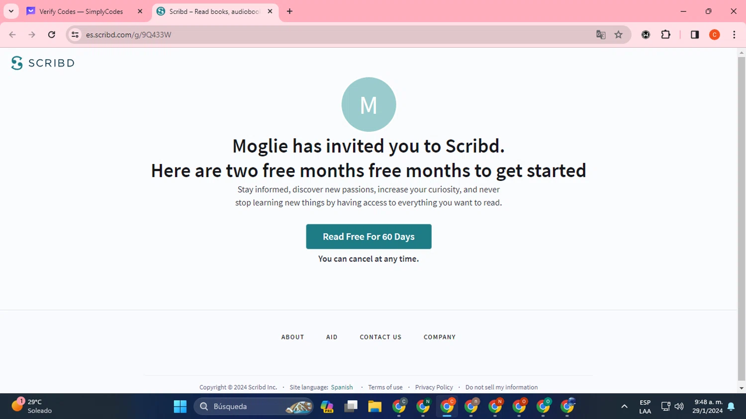 Scribd Promo Codes - $10 Off | December 2024
