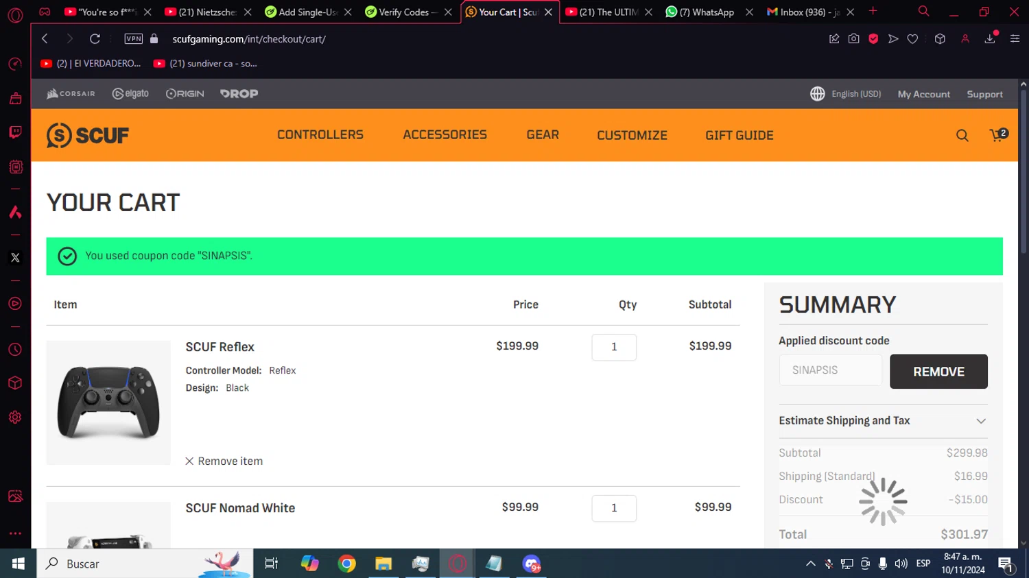 Scuf Gaming Discount Codes & Cyber Monday 2024 Deals - 6% Off