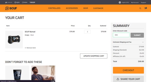 Scuf Gaming Discount Codes - 6% Off | October 2024