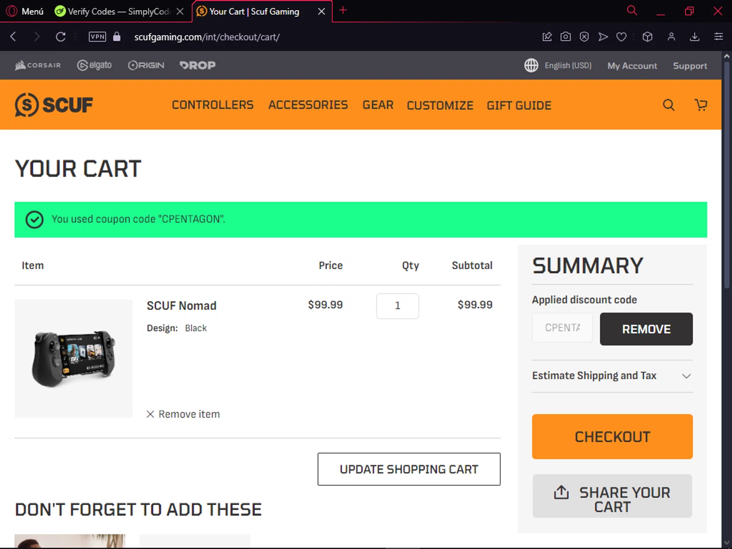 Scuf Gaming Discount Codes & Cyber Monday 2024 Deals - 6% Off