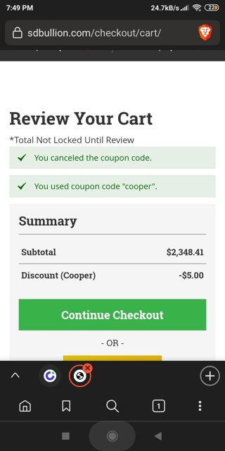 SD Bullion Promo Codes - 30% Off Coupons Aug 2025