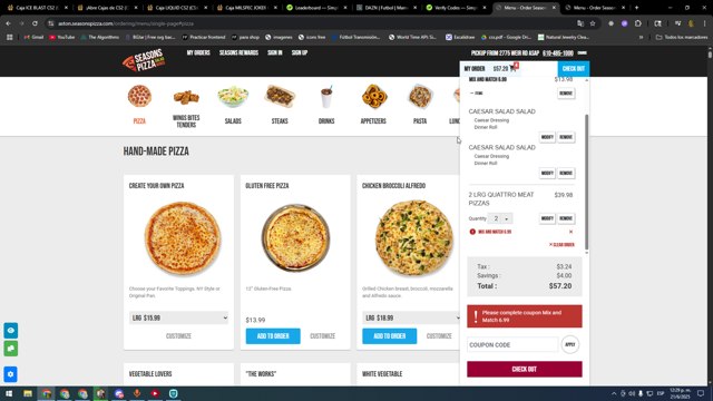 Seasons Pizza Promo Codes - $15 Off (Verified) Sep 2025