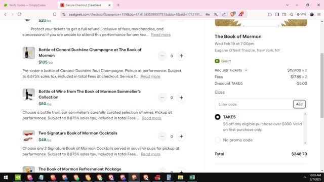 SeatGeek Promo Codes (1 Verified) - $5 Off w/Code Mar 2025