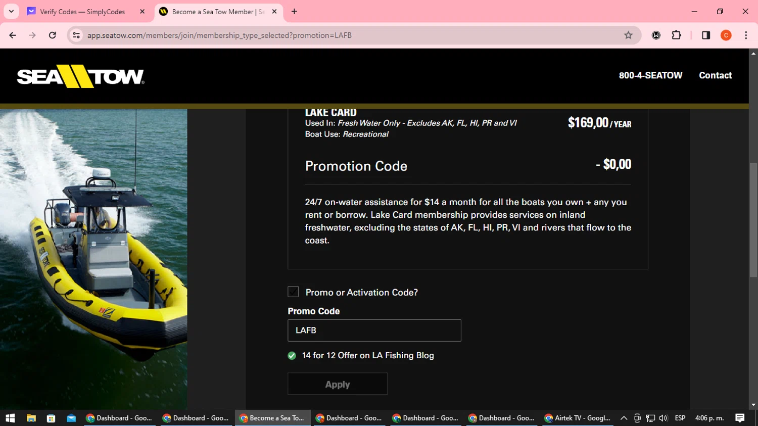 Sea Tow Promo Codes – 10% Off | May 2024