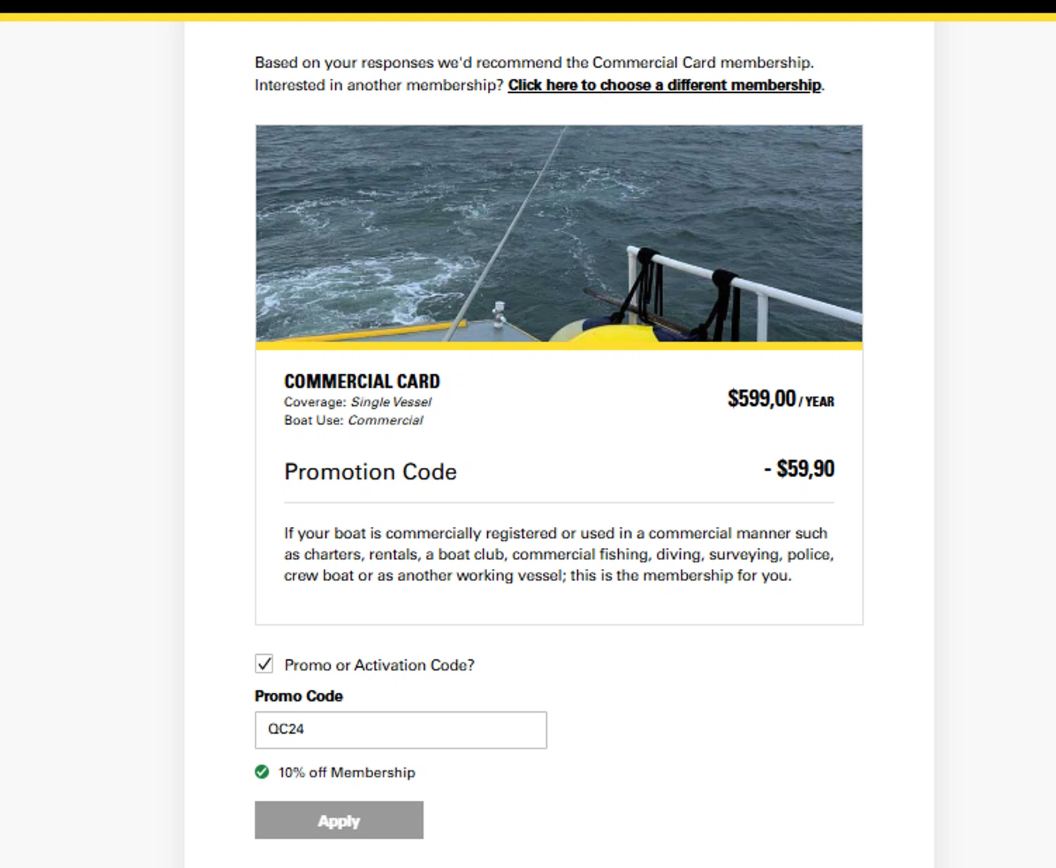 Sea Tow Promo Codes & Black Friday 2024 Deals - 10% Off