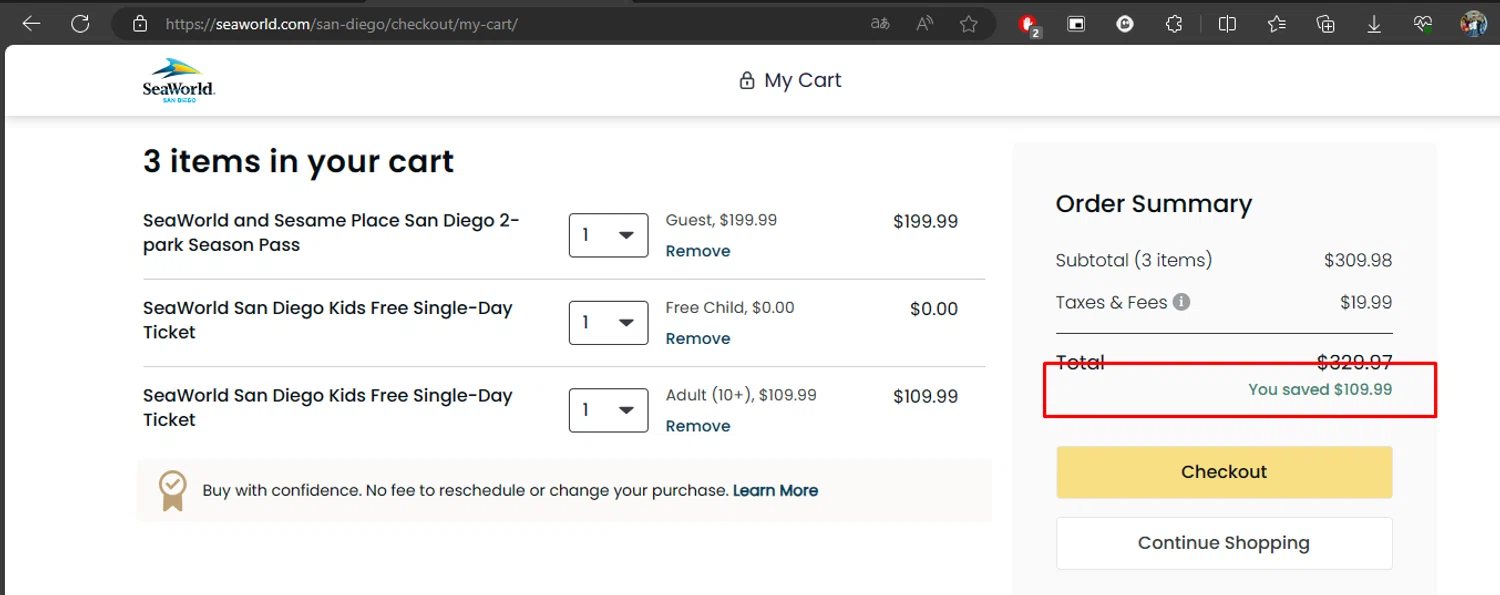 SeaWorld Promo Codes - 20% Off | September 2024