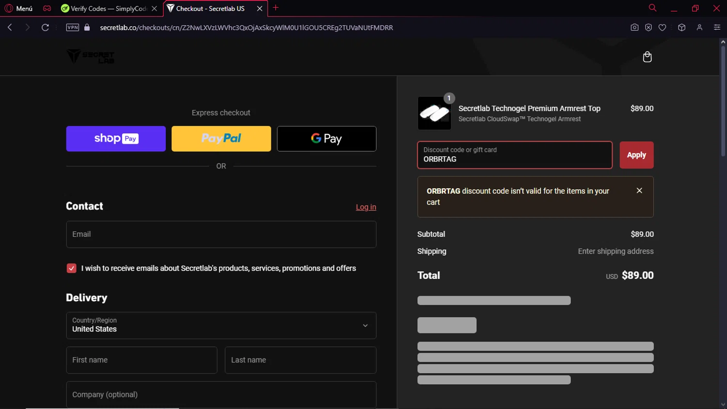 Secretlab Discount Codes (4 Verified) - $60 Off Jan 2025