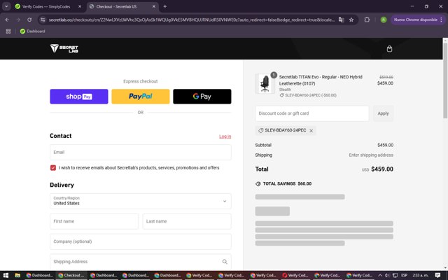 Secretlab Discount Codes (1 Verified) - $60 Off Mar 2025