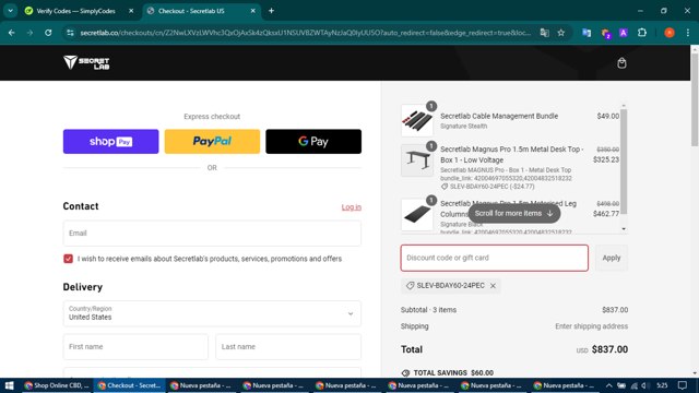 Secretlab Discount Codes (1 Verified) - $60 Off Mar 2025