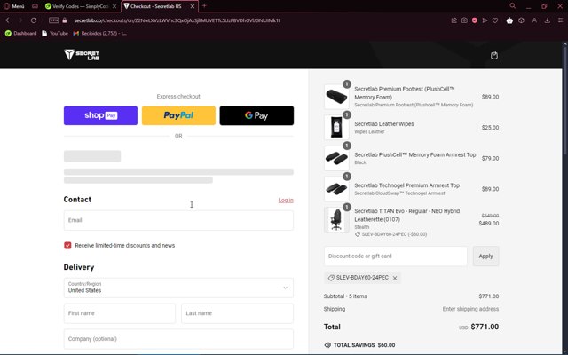 Secretlab Discount Codes 60 Off November 2024