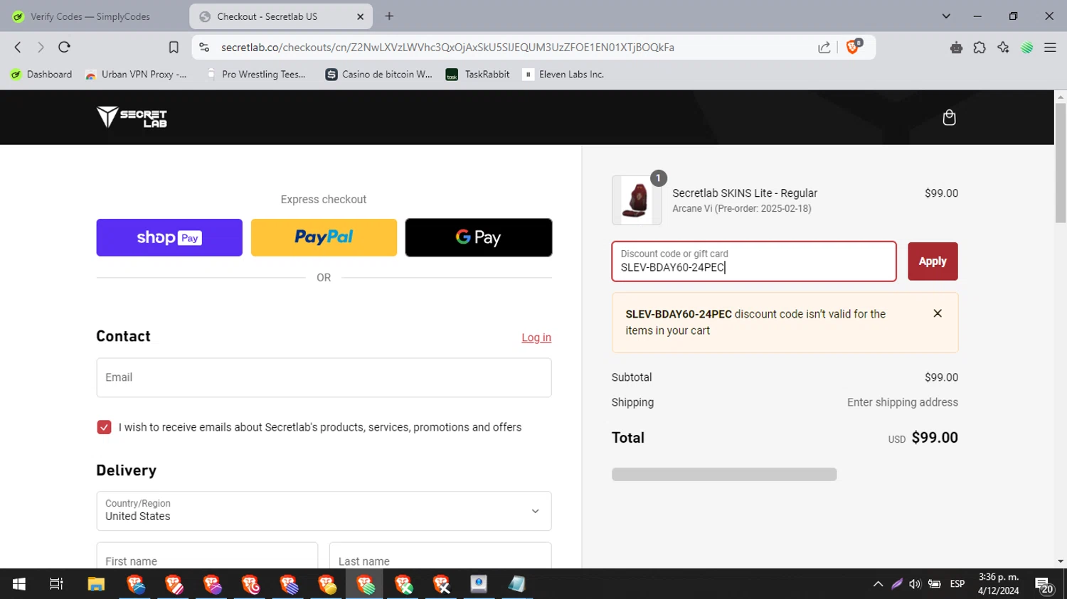 Secretlab Discount Codes - $60 Off | December 2024