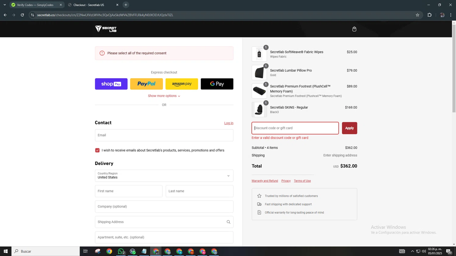 Secretlab Discount Codes (4 Verified) - $60 Off Jan 2025