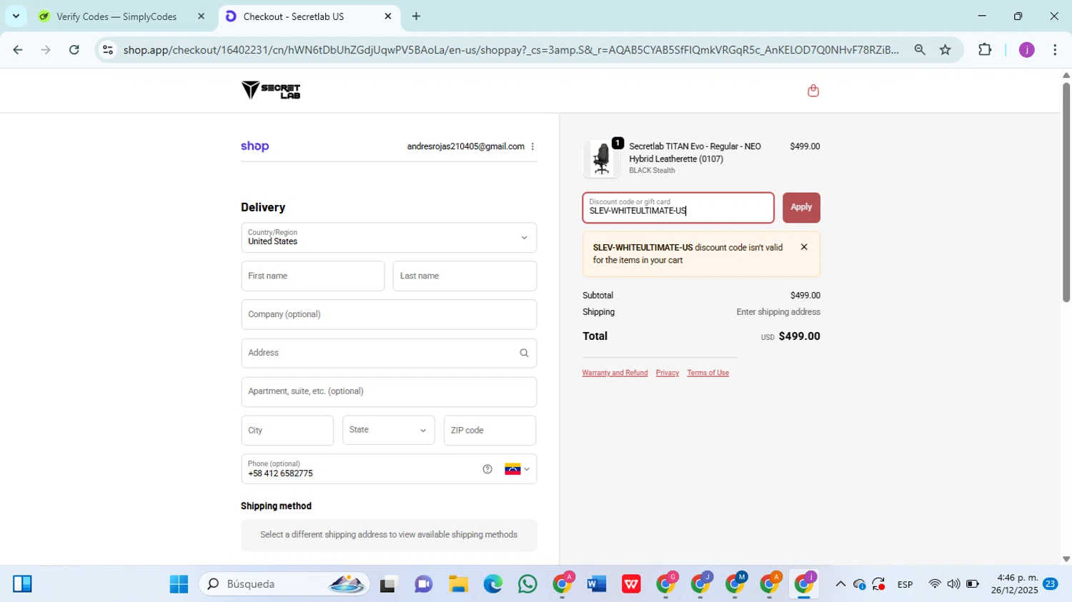 Secretlab Promo Codes - $100 Off (6 Verified) Feb 2026