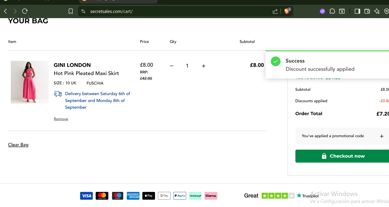 Secret Sales Promo Codes - 10% Off (Verified) Sep 2025