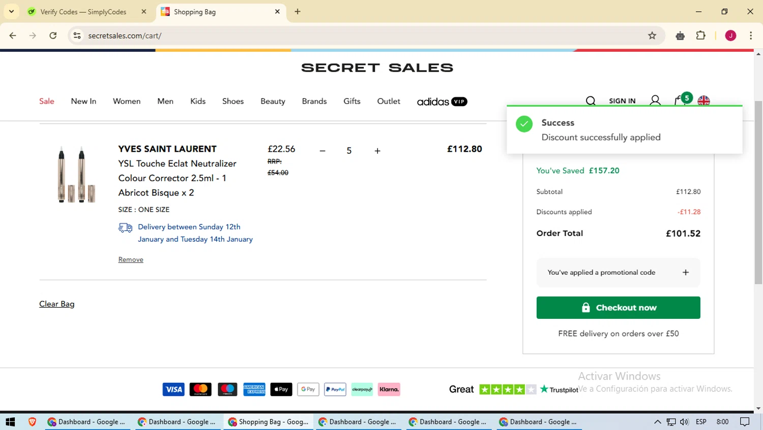 Secret Sales Discount Codes (9 Verified) - 10% Off Mar 2025