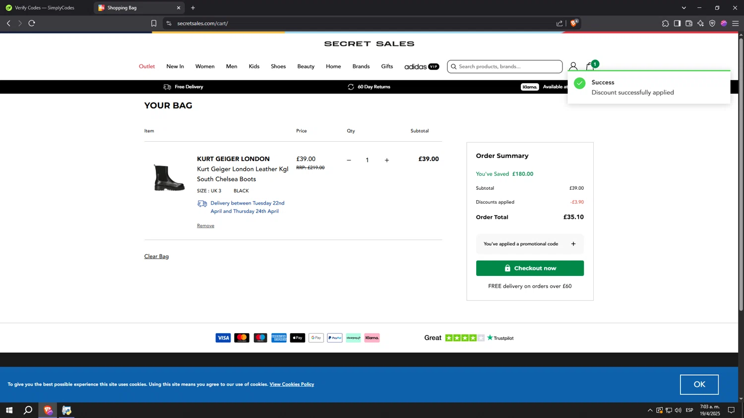 Secret Sales Discount Codes (9 Verified) - 10% Off May 2025