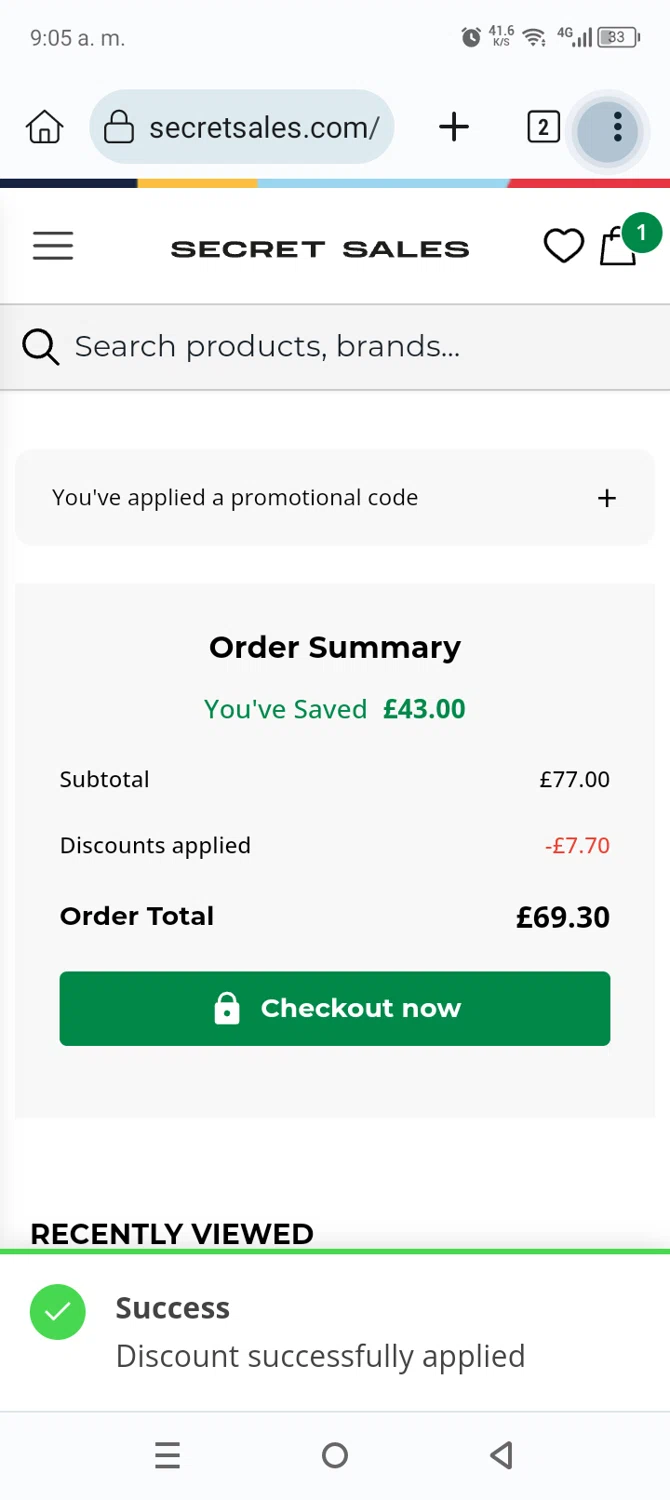 Secret Sales Promo Codes - 10% Off (31 Verified) Jan 2026