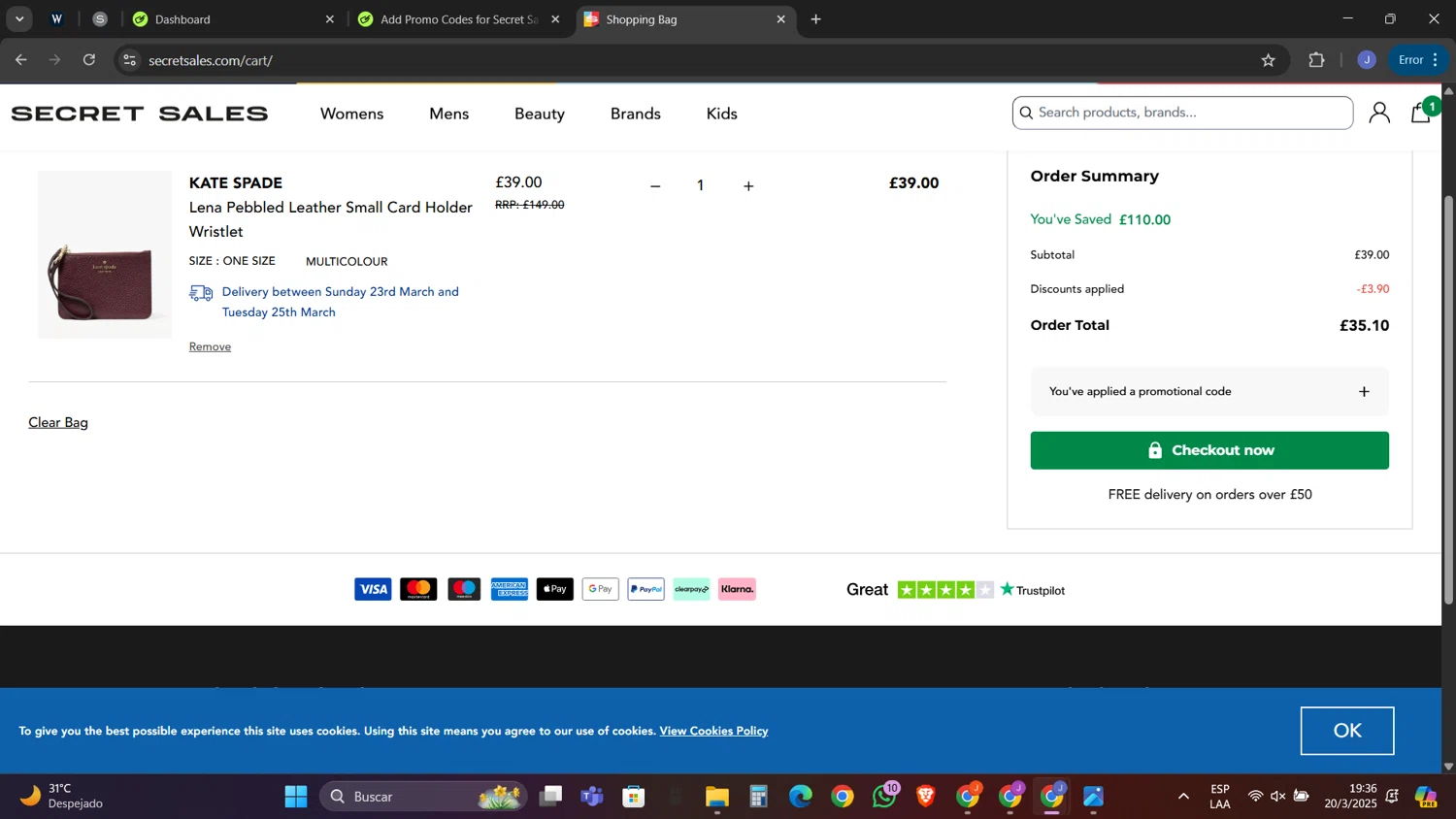 Secret Sales Promo Codes - 10% Off (Verified) Jun 2025