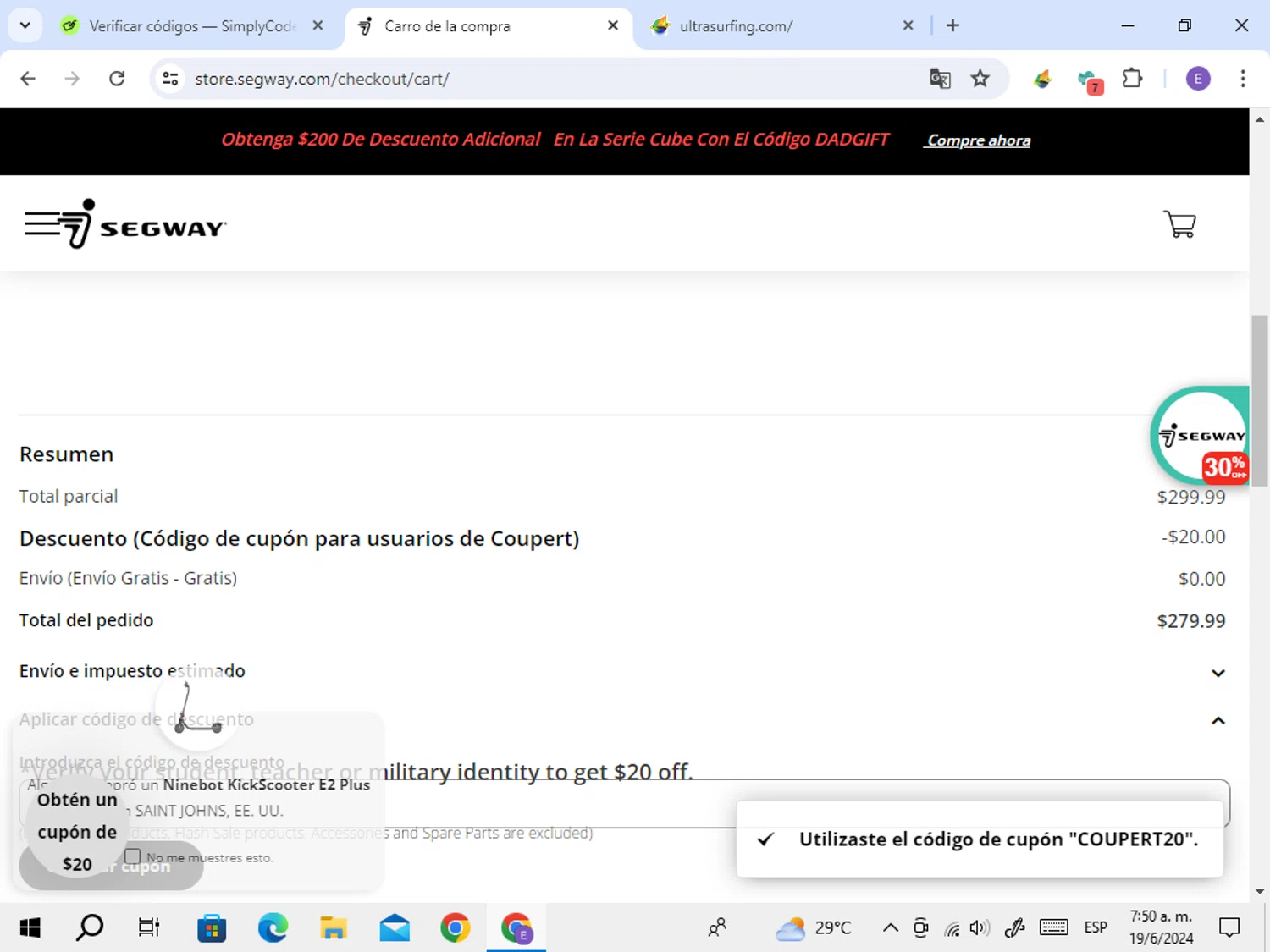 Segway Promo Codes – $200 Off | June 2024
