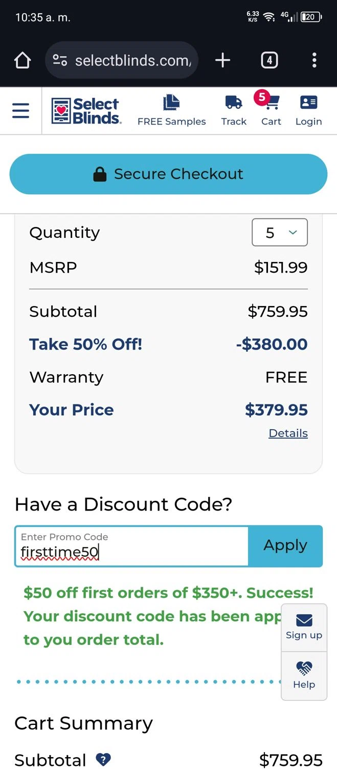 SelectBlinds Promo Codes – $50 Off | July 2024