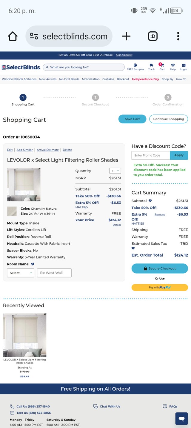 SelectBlinds Promo Codes - 40% Off (Verified) Aug 2025