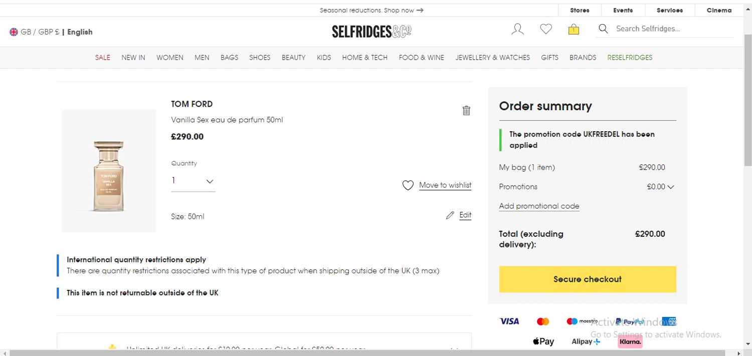 Selfridges Promo Codes – 10% Off | July 2024