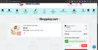 Send A Cake Promo Codes (20 Verified) - 10% Off Sep 2025