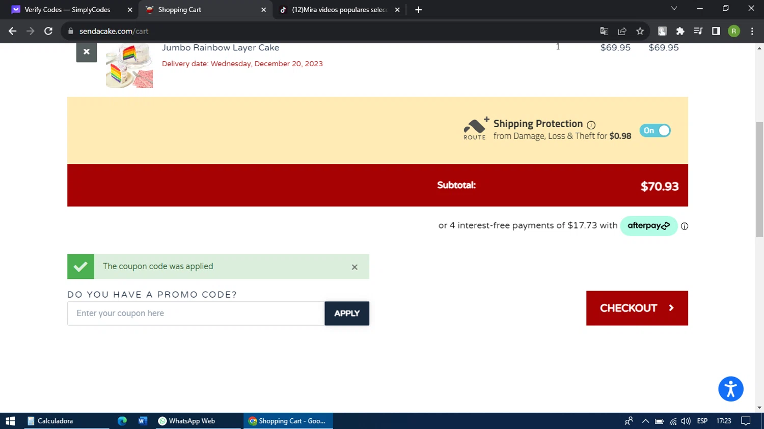 Send A Cake Promo Codes – 10% Off | December 2023