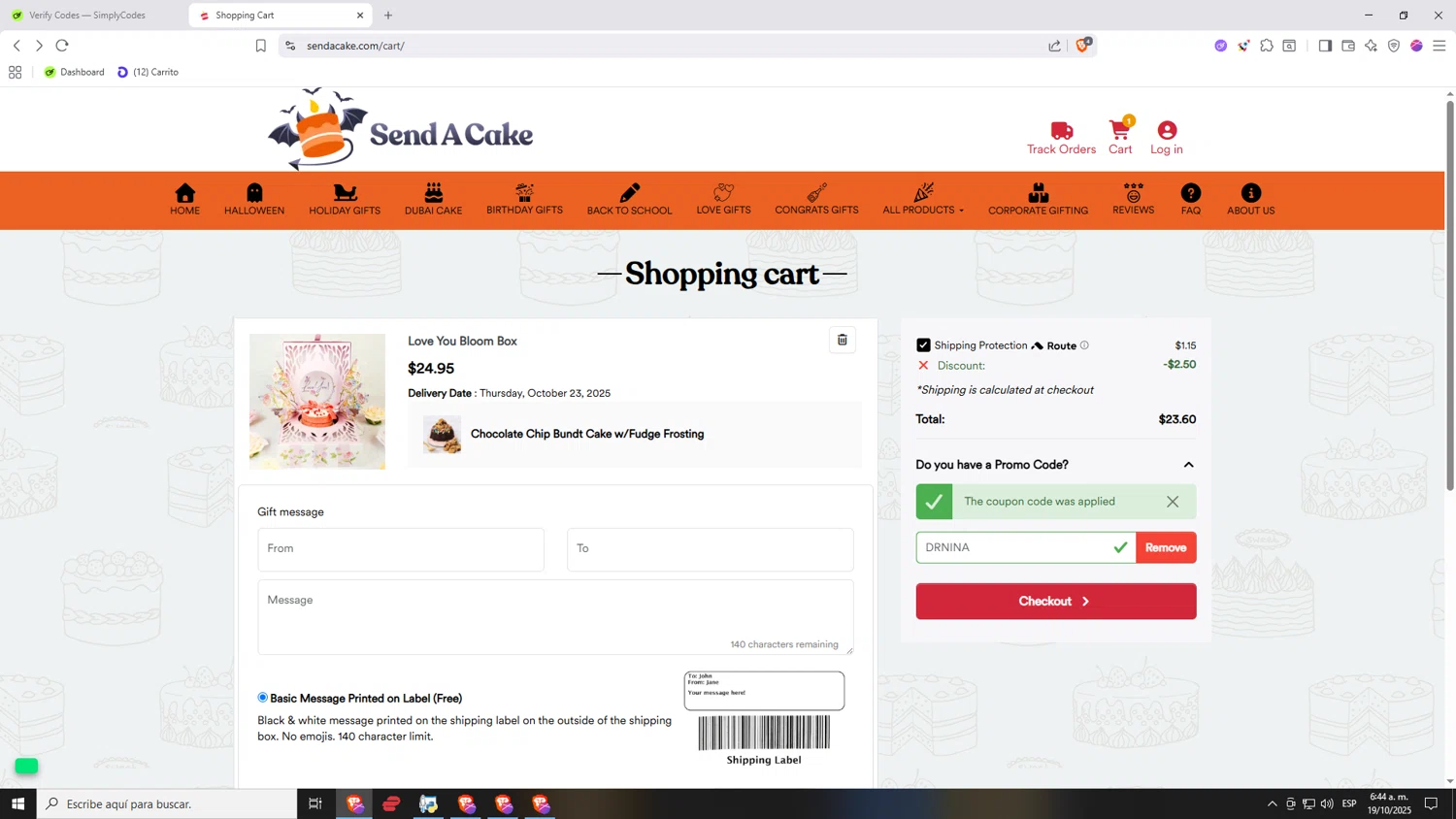 Send A Cake Promo Codes - 10% Off (19 Verified) Dec 2025