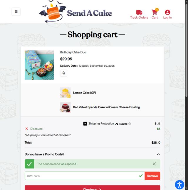 Send A Cake Promo Codes (20 Verified) - 10% Off Oct 2025