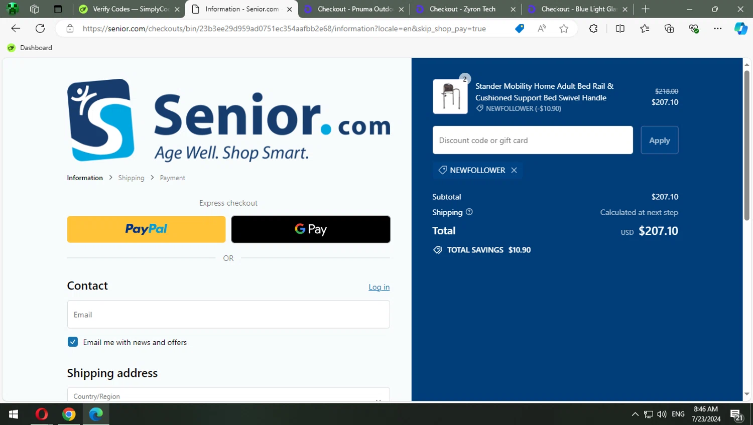 Senior.com Discount Codes - 5% Off | September 2024