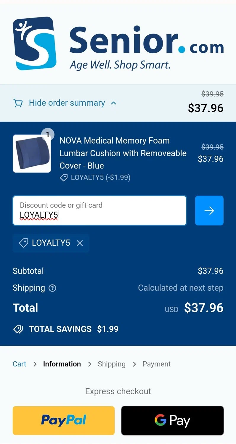 Senior.com Promo Codes – 25% Off | July 2024