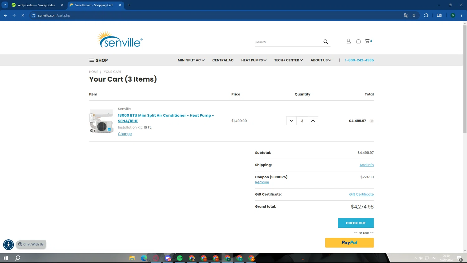Senville Coupon Codes - $75 Off | October 2024