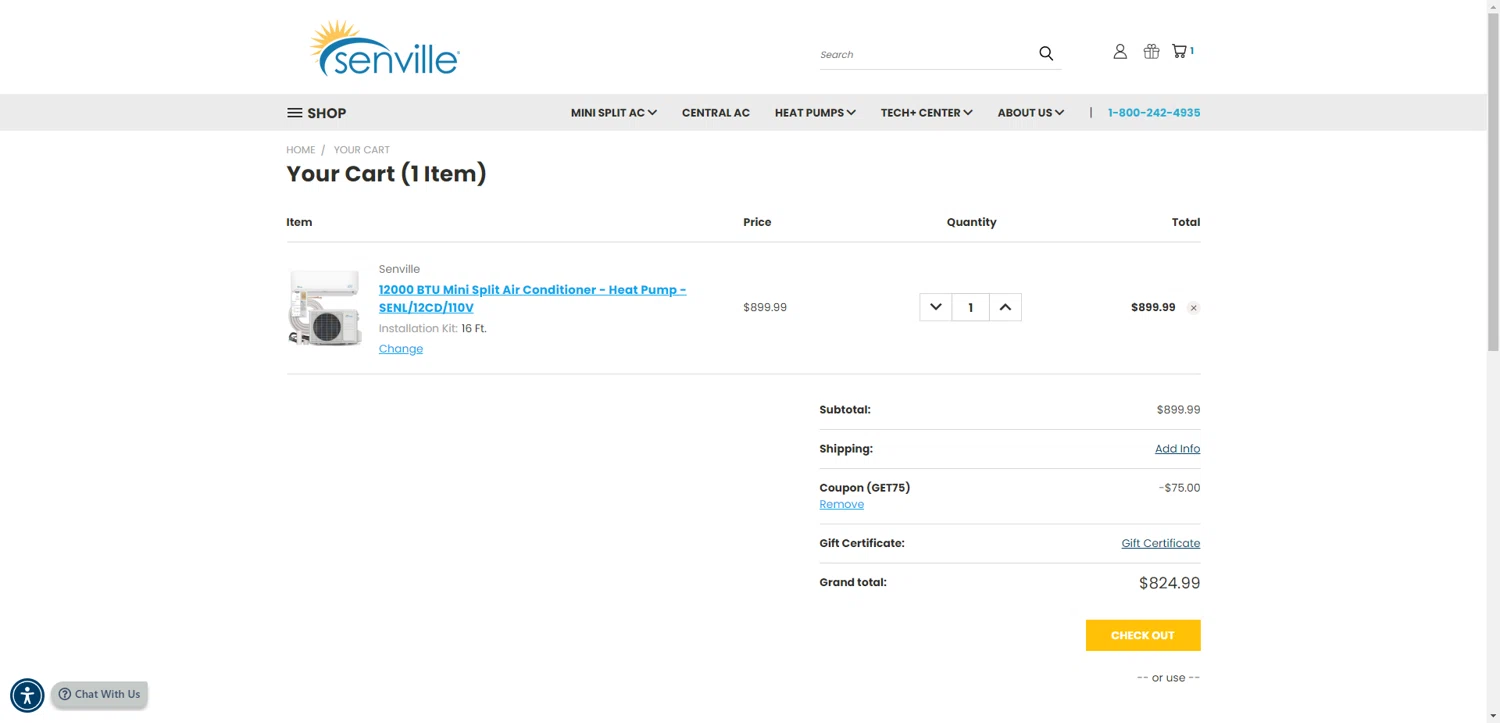 Senville Promo Codes - $75 Off (82 Verified) Sep 2025