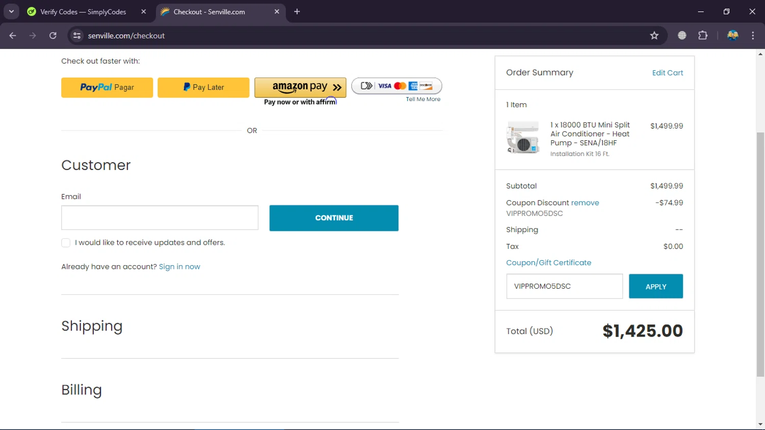 Senville Promo Codes – 10% Off | June 2024