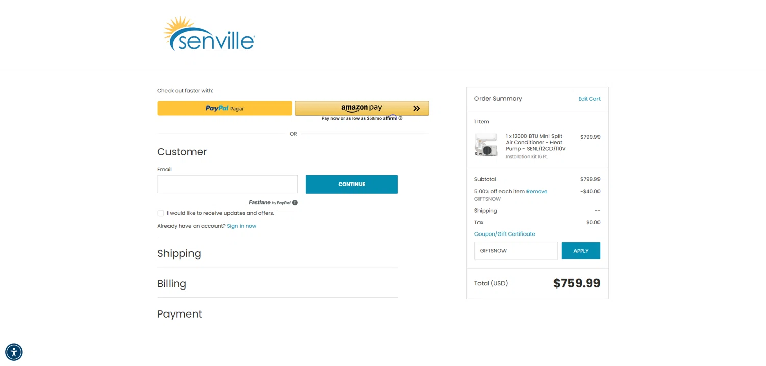 Senville Promo Codes - $75 Off (83 Verified) Nov 2025