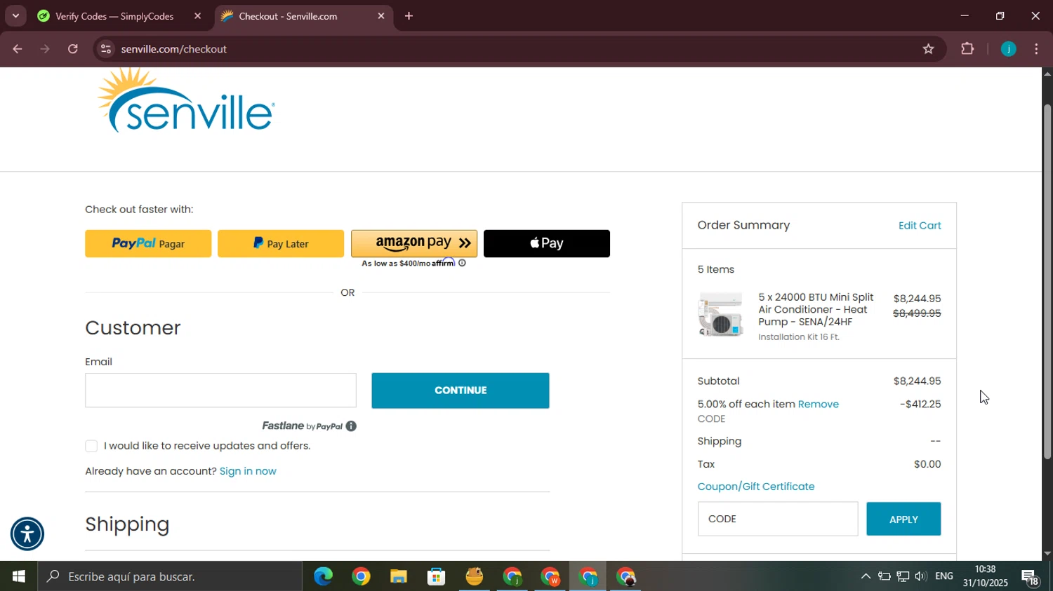 Senville Promo Codes - $75 Off (83 Verified) Nov 2025