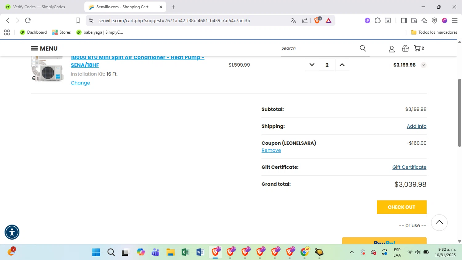 Senville Promo Codes - $75 Off (83 Verified) Nov 2025